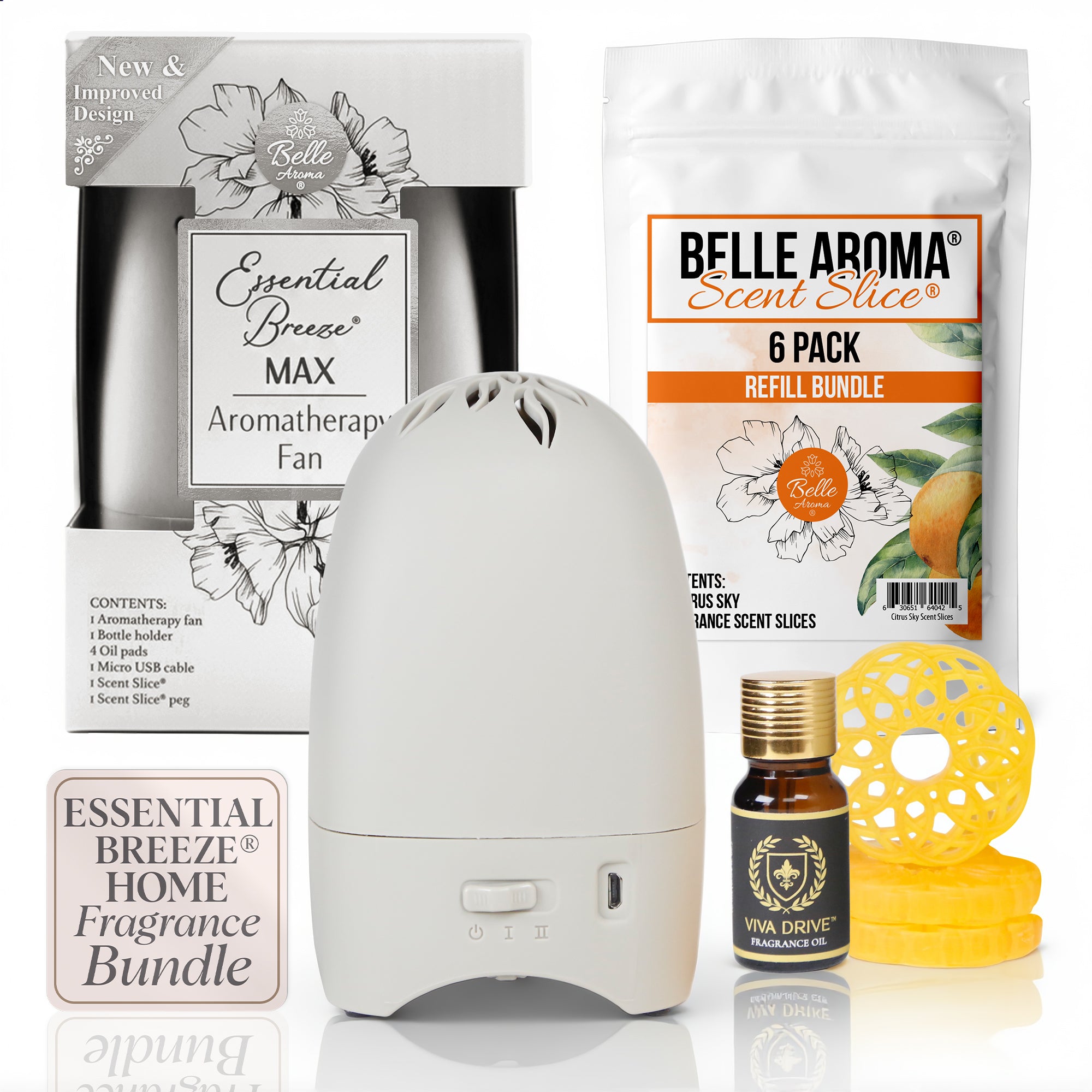 Essential Breeze® Max Aromatherapy Fan – The Gift of Scent Shop